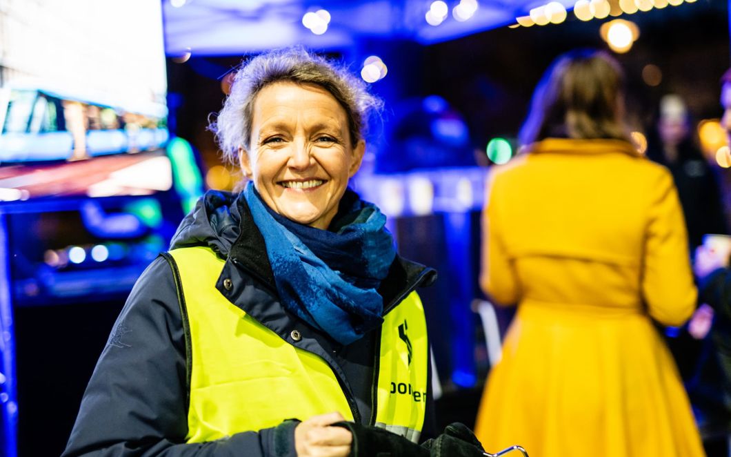 Nå farges Oslo by blå av nye trikker