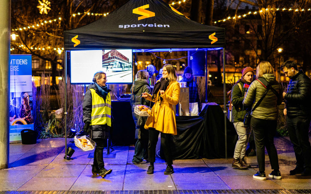 Nå farges Oslo by blå av nye trikker